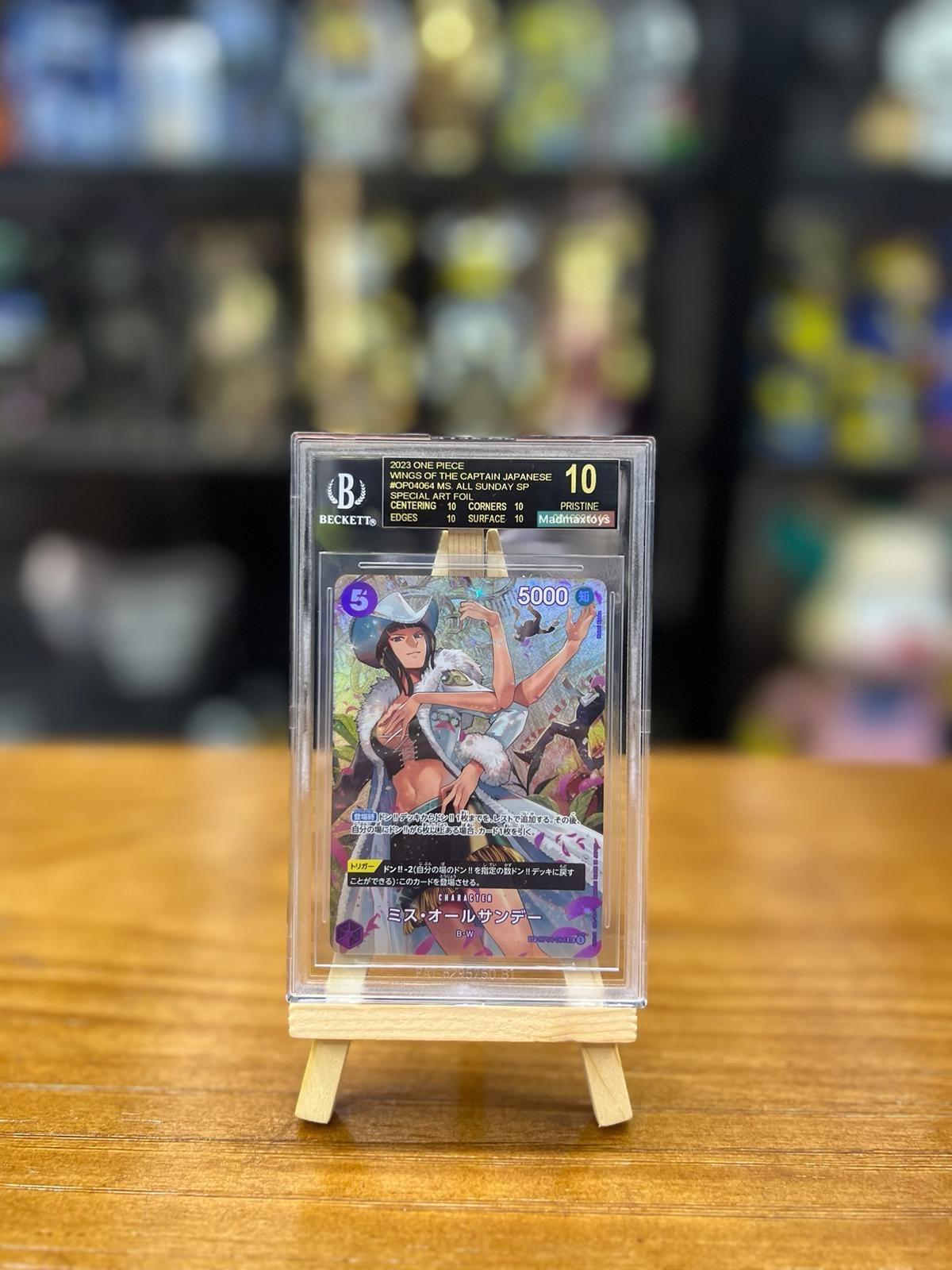 BGS 10 One Piece Card SP ミス・オールサンデー(パラレル)(OP04-064)