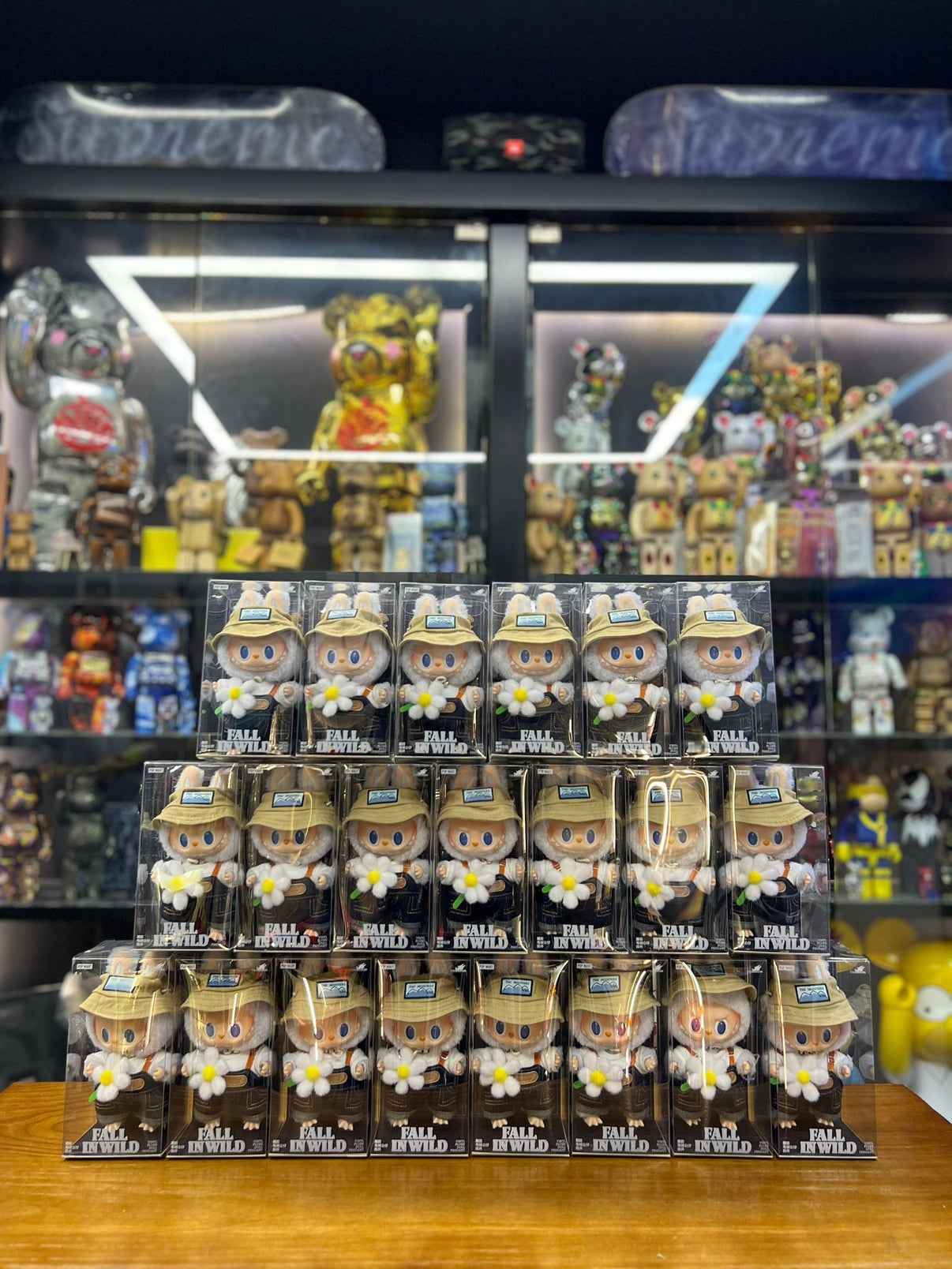 Popmart THE MONSTERS FALL IN WILD SERIES-Vinyl Plush Doll Pendant (Zim ...